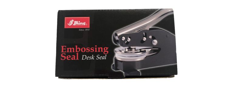 EMBOSSING DESK SEAL - PG STAMPS