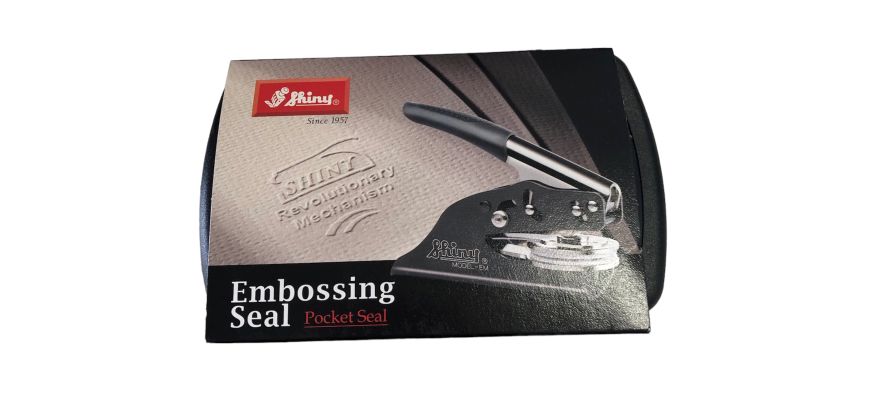 EMBOSSING POCKET SEAL - PG STAMPS